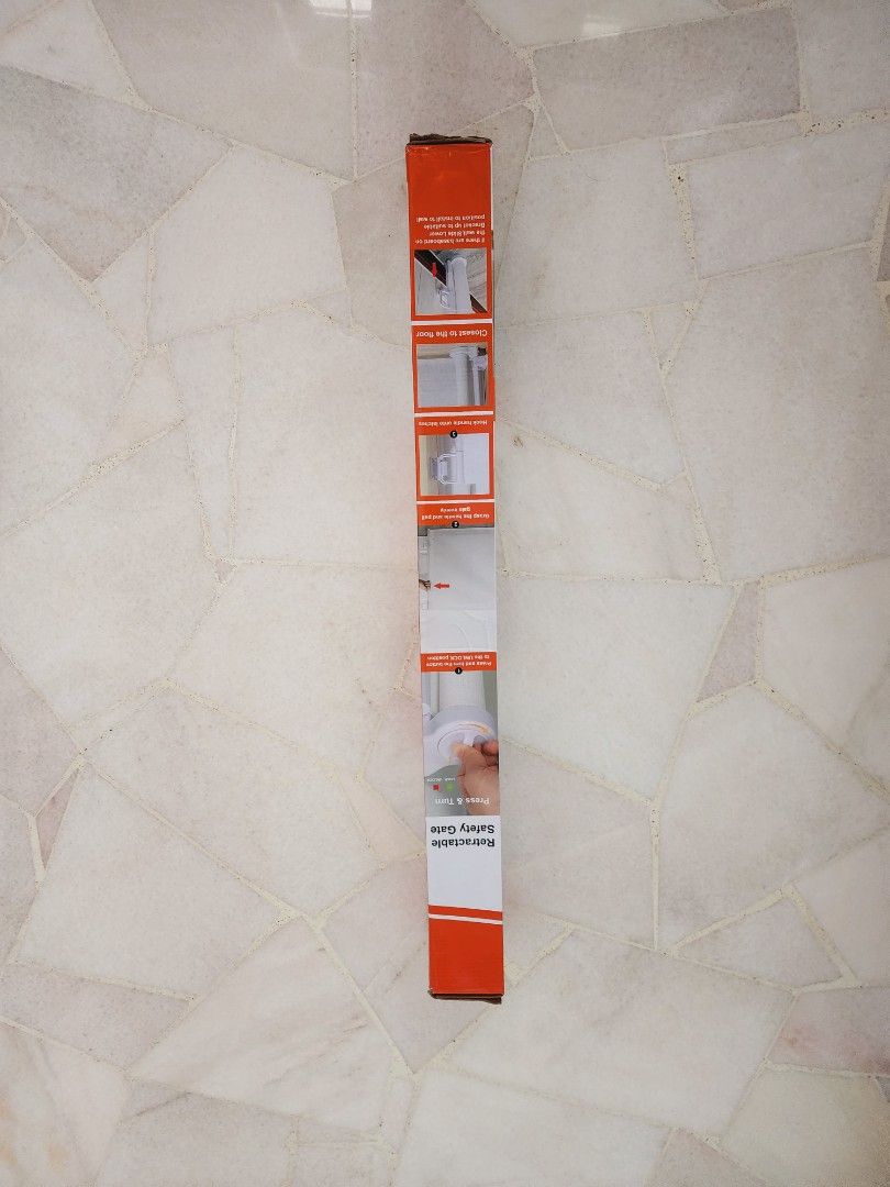 Safety retractable gate (Punch Hole), Furniture & Home Living, Security ...