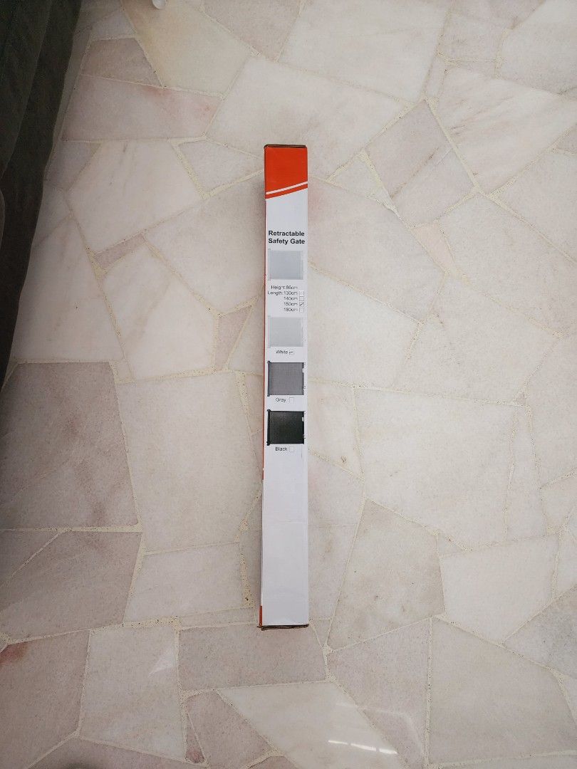 Safety retractable gate (Punch Hole), Furniture & Home Living, Security ...