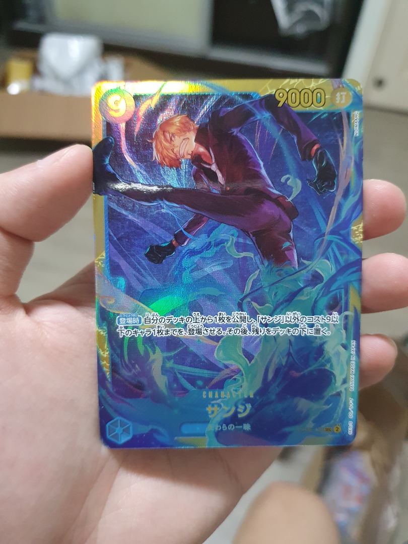 Sanji Sec OP6 One Piece Card Tcg, Hobbies & Toys, Toys & Games on Carousell