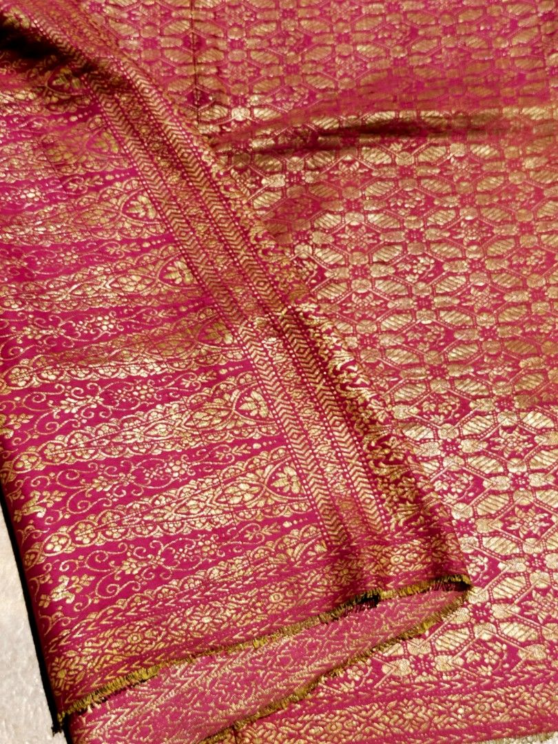 Sarung Songket Baju Penari Raja Aceh Sematra, Songket Lawas, Songket ...