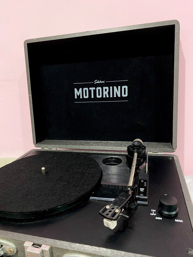 Satchmi Motorino Turntable, Audio, Other Audio Equipment on Carousell