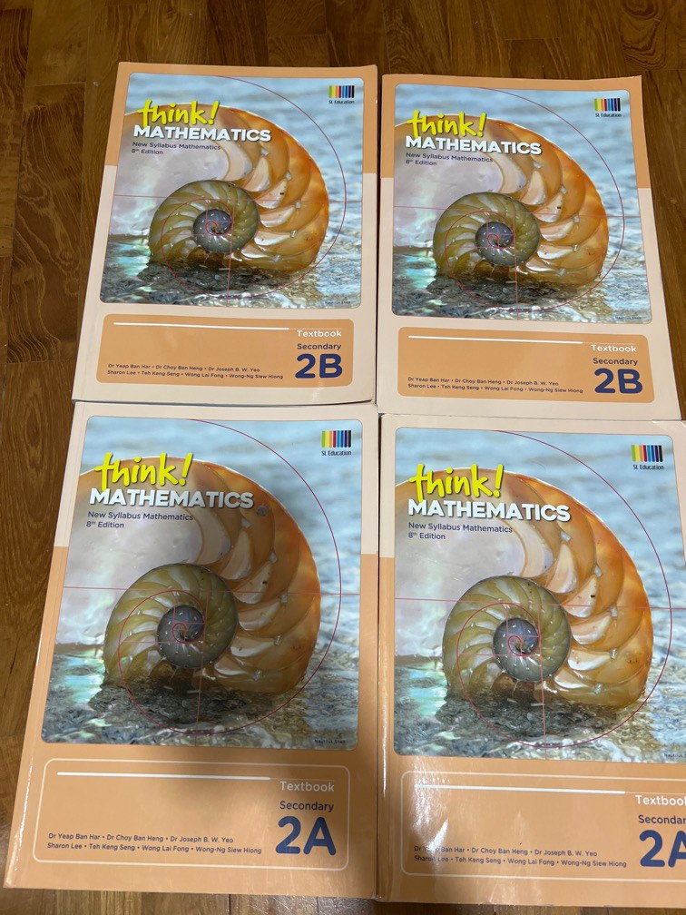 sec 2 think math textbooks, Hobbies & Toys, Books & Magazines ...
