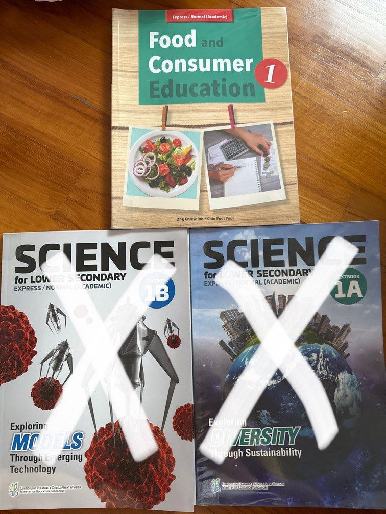 Secondary 1 Science and Food Consumer Education Textbook, Hobbies ...