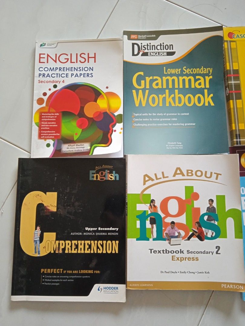 Secondary School English Assessment books, Hobbies & Toys, Books ...