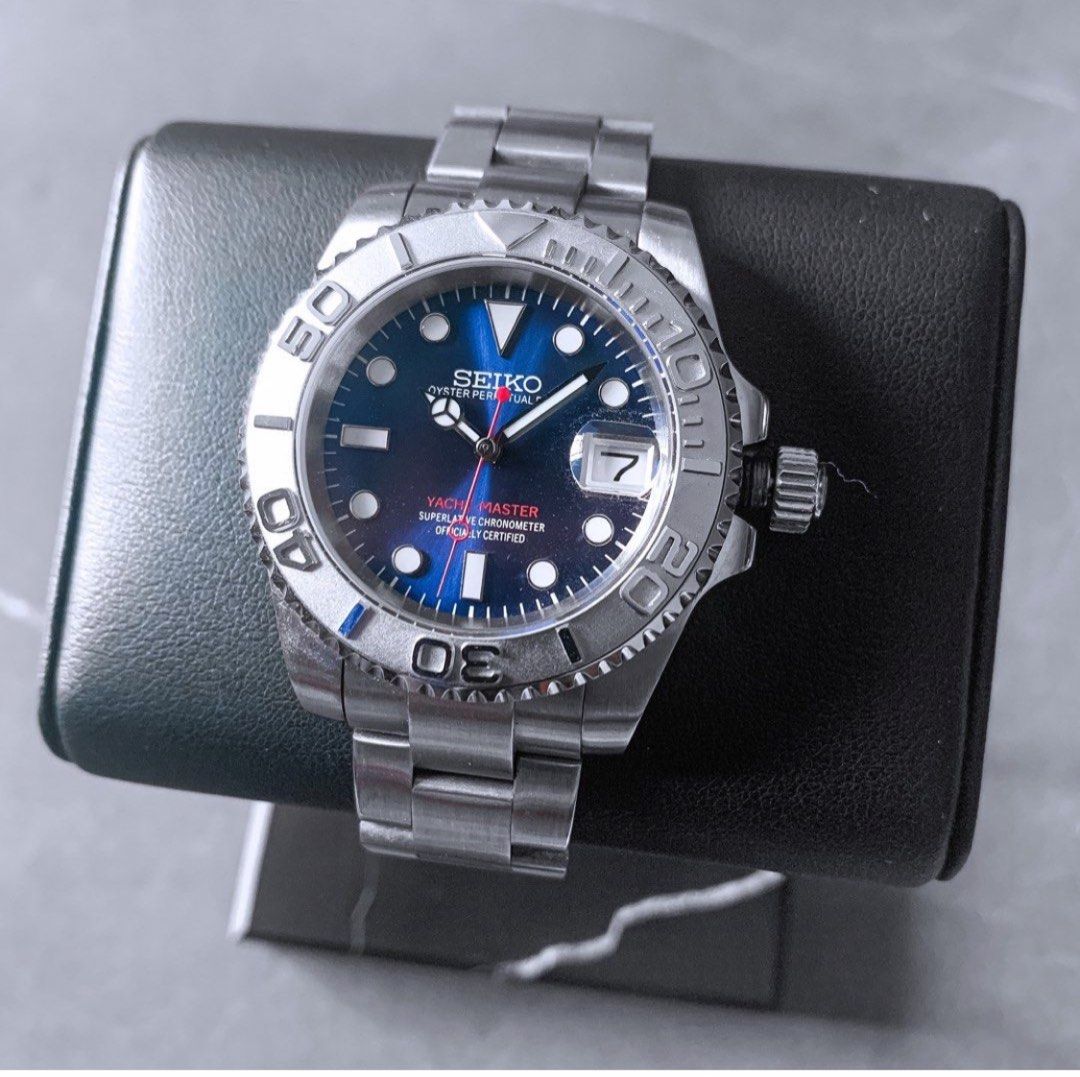 Seiko Mod (Yacht master), Luxury, Watches on Carousell