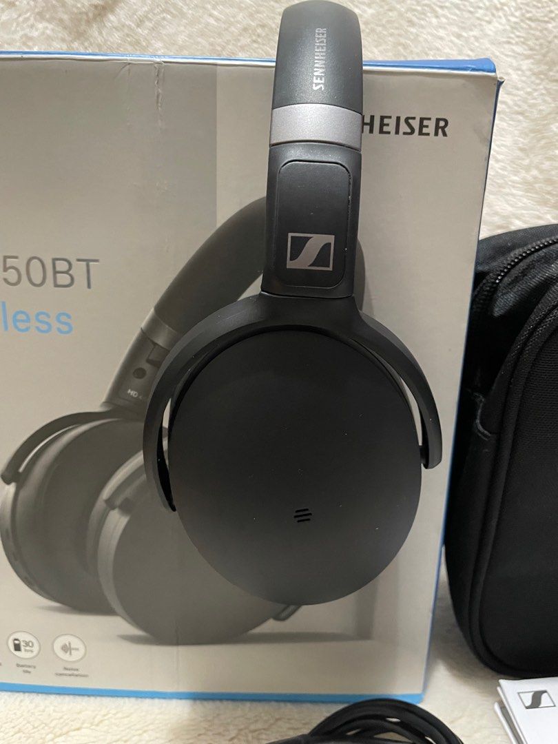 SENNHEISER HD 450BT wireless active noise cancellation authentic original, Audio, Headphones ...