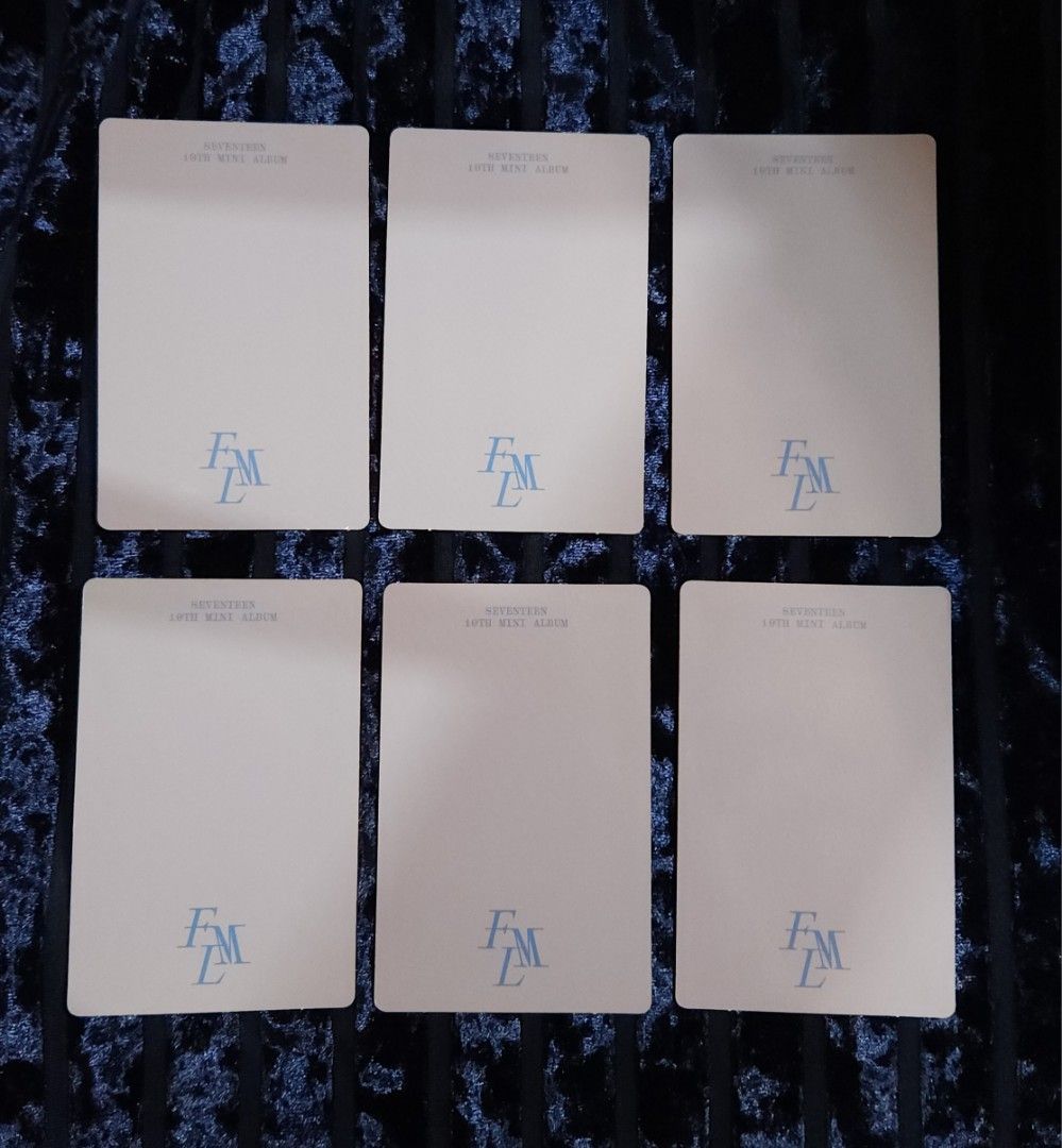 Seventeen FML Deluxe Photocards (TAKE ALL), Hobbies & Toys, Memorabilia ...