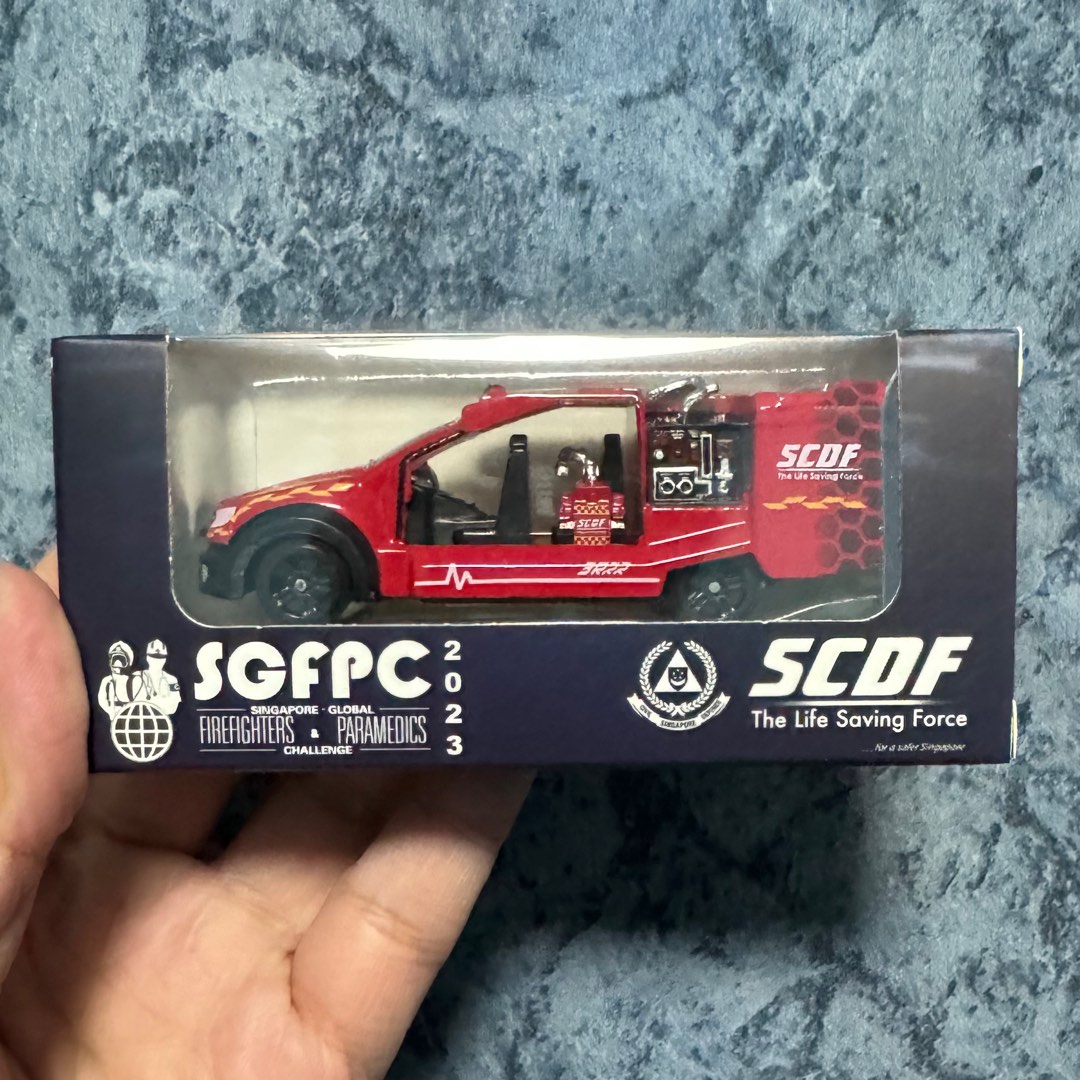 SGFPC SCDF Home Team Festival 2023 LF6G Red Rhino, Hobbies & Toys, Toys ...