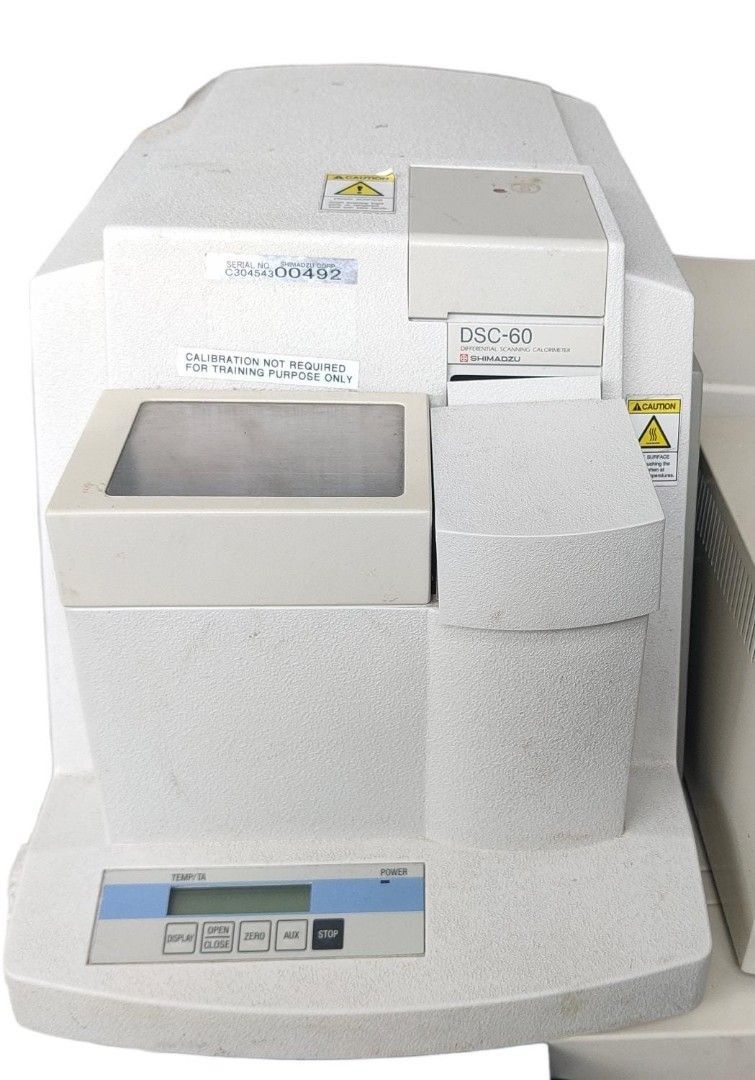 Shimadzu DSC-60 Differential Scanning Calorimeter for sale @ $2800 each ...