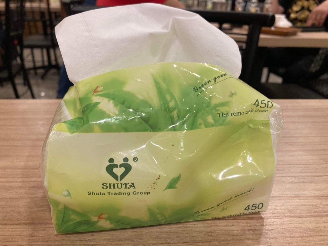 Shuta Facial Tissue (8pcs per pack), Furniture & Home Living, Cleaning ...