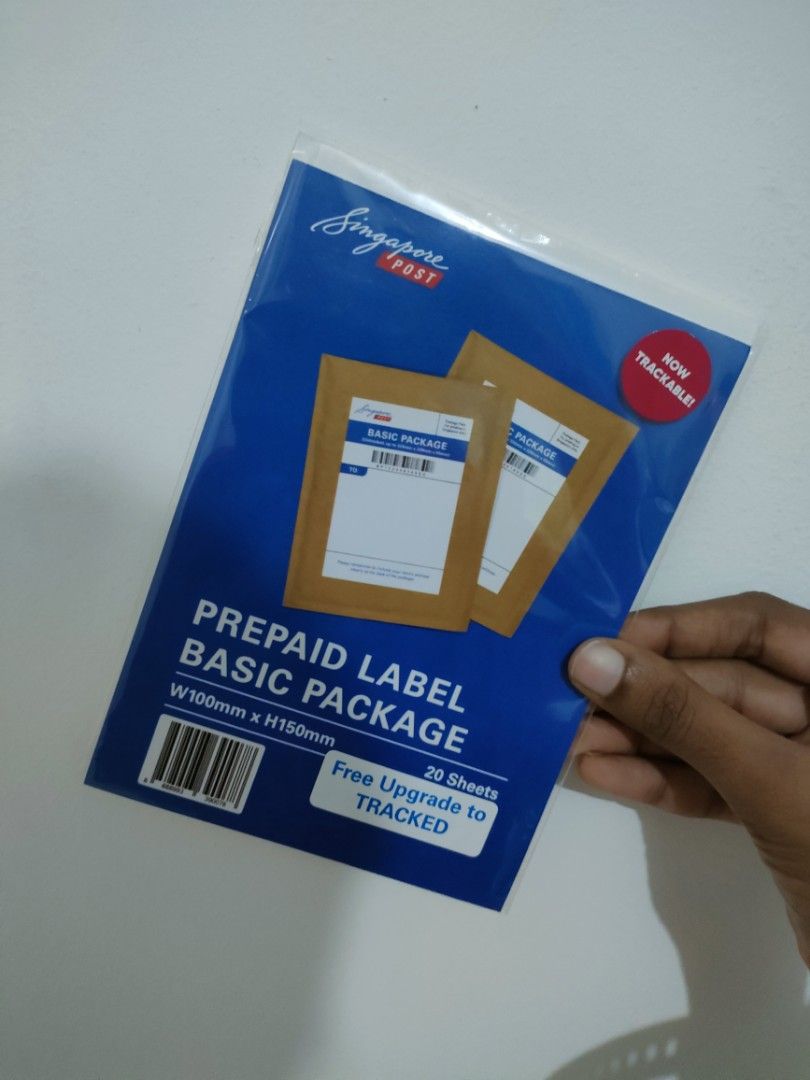 Singpost prepaid label, Computers & Tech, Office & Business Technology ...