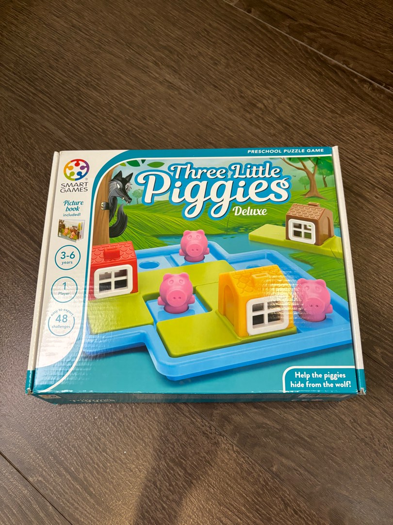 Smart game three little pigs, Hobbies & Toys, Toys & Games on Carousell