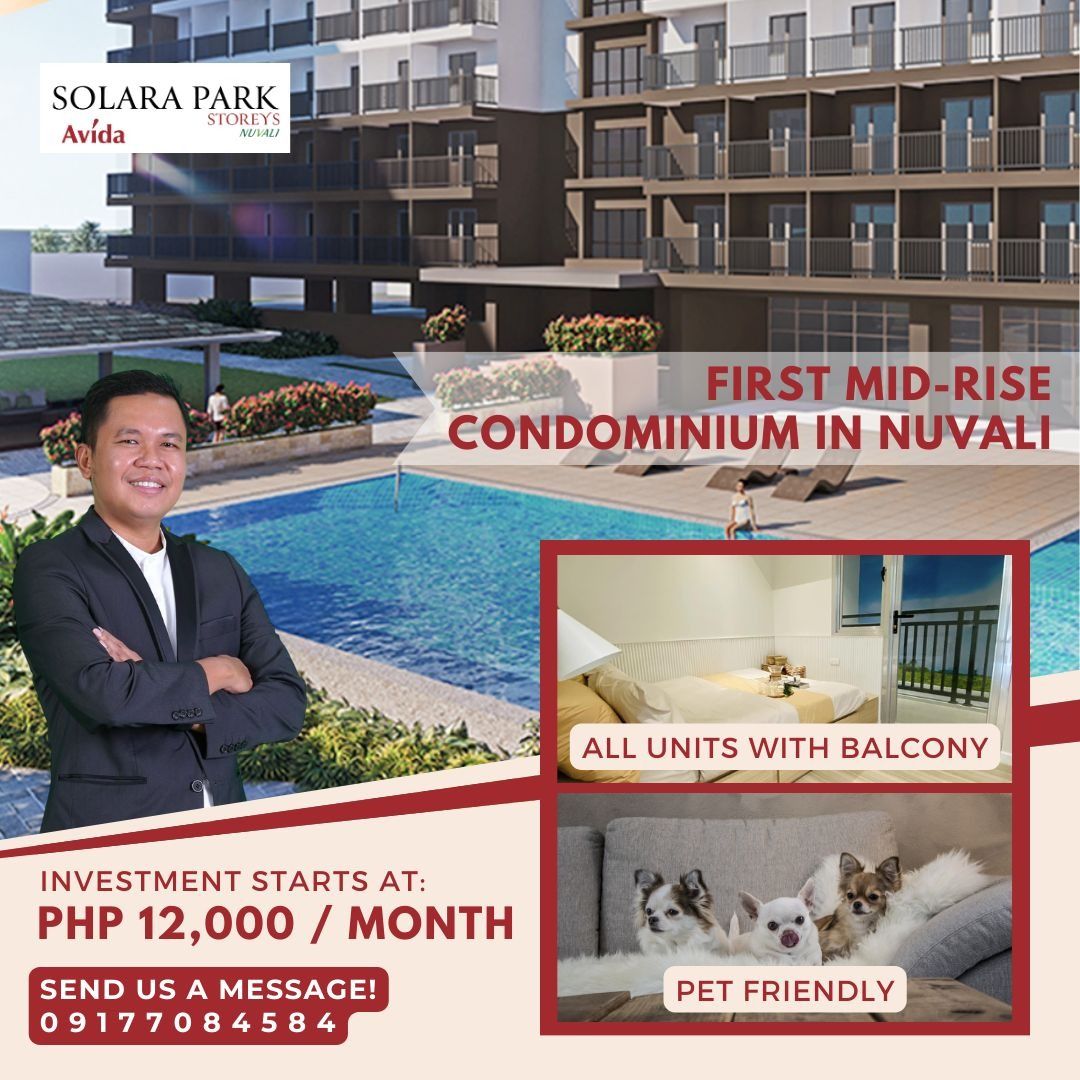 Solara Park Storey's Nuvali 12k per month after 10% downpayment, Property, For Sale, Apartments ...