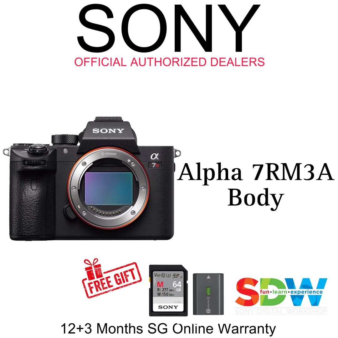 SONY Alpha a7RM3A Body a7r3 a7riii, Photography, Cameras on Carousell