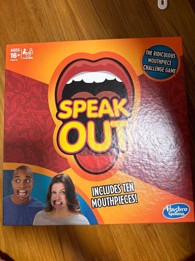 SPEAK OUT game with friends and family, Hobbies & Toys, Toys & Games on ...