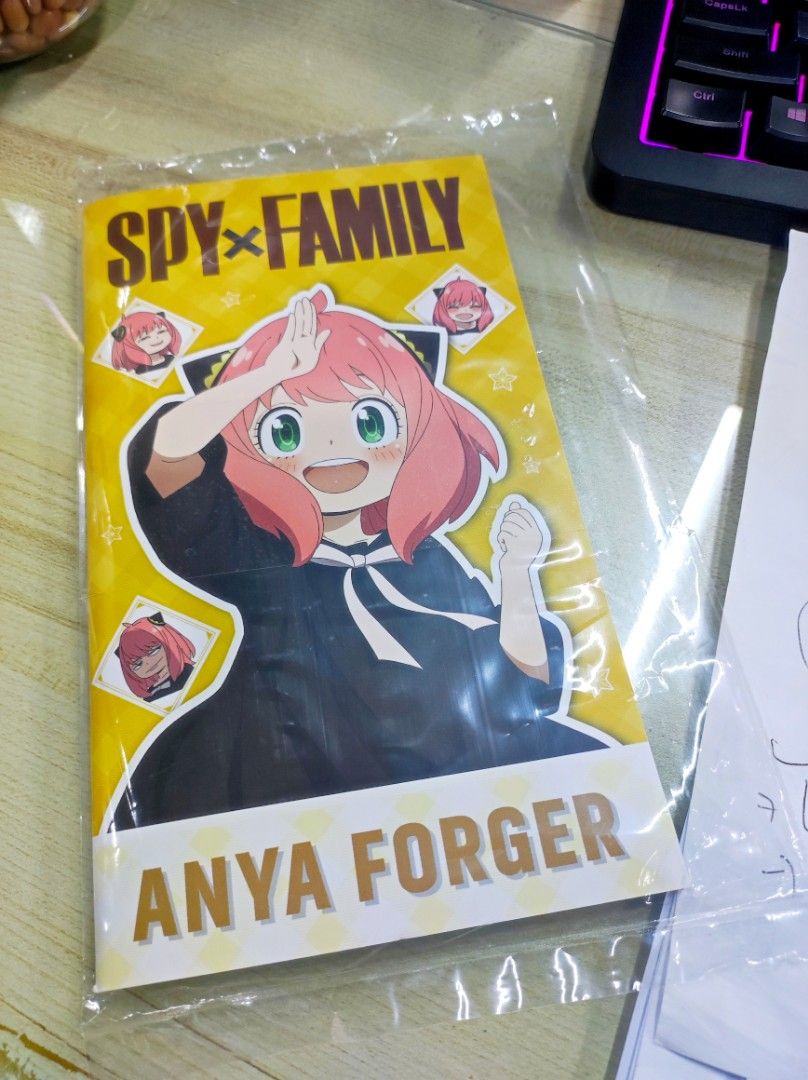 Spy x Family notebook, Hobbies & Toys, Stationery & Craft, Stationery ...