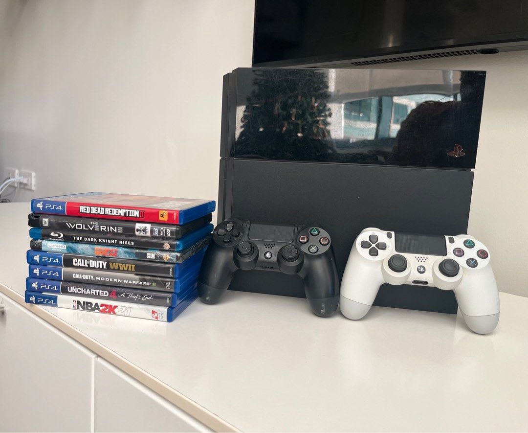 Stacked Playstation 4 set, Video Gaming, Video Game Consoles ...