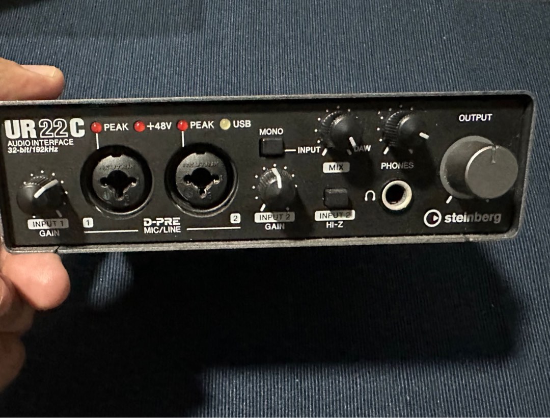 Steinberg UR22C audio interface, Audio, Other Audio Equipment on Carousell