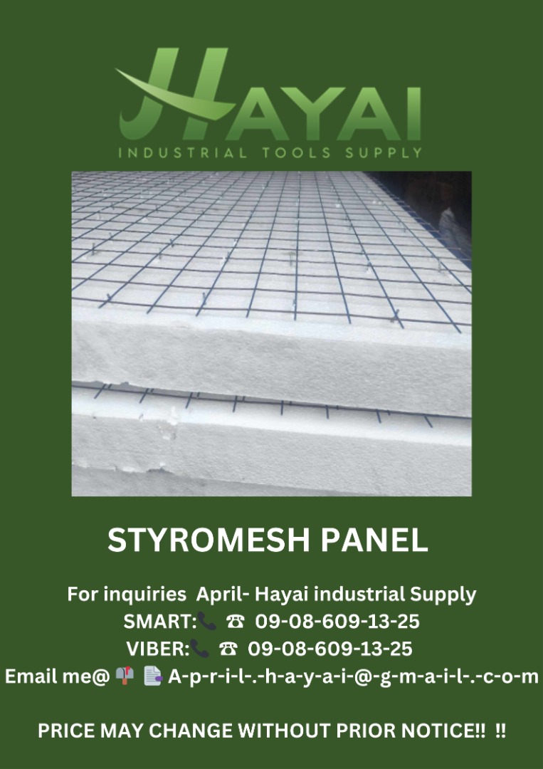 Styromesh panel, Commercial & Industrial, Construction Tools ...
