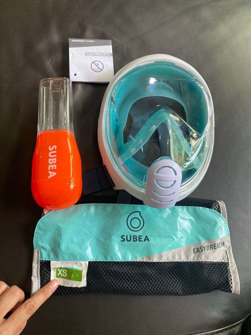 Subea Snorkeling mask for children Easybreath XS, Sports Equipment ...