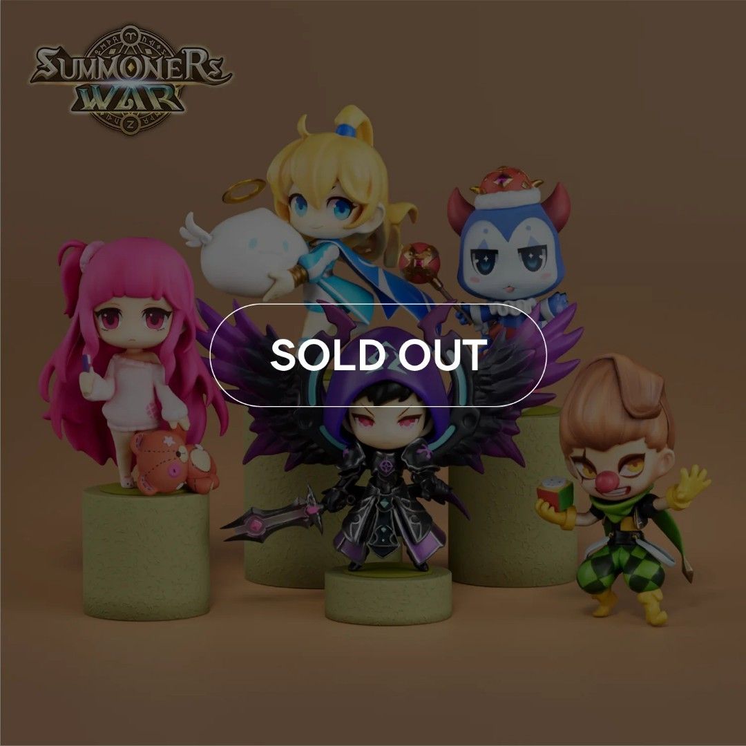 Summoners War SD Figurines Vol1 Fermion Set, Hobbies & Toys ...