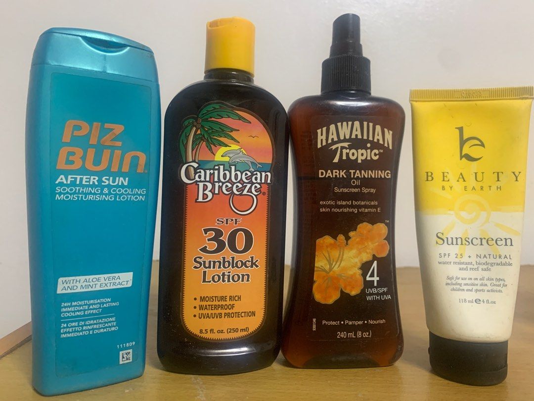 Sun lotions, Beauty & Personal Care, Bath & Body, Body Care on Carousell