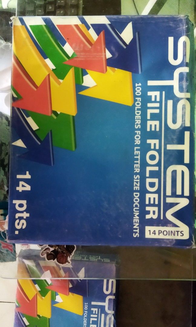 System Long Folders, Hobbies & Toys, Stationary & Craft, Stationery ...