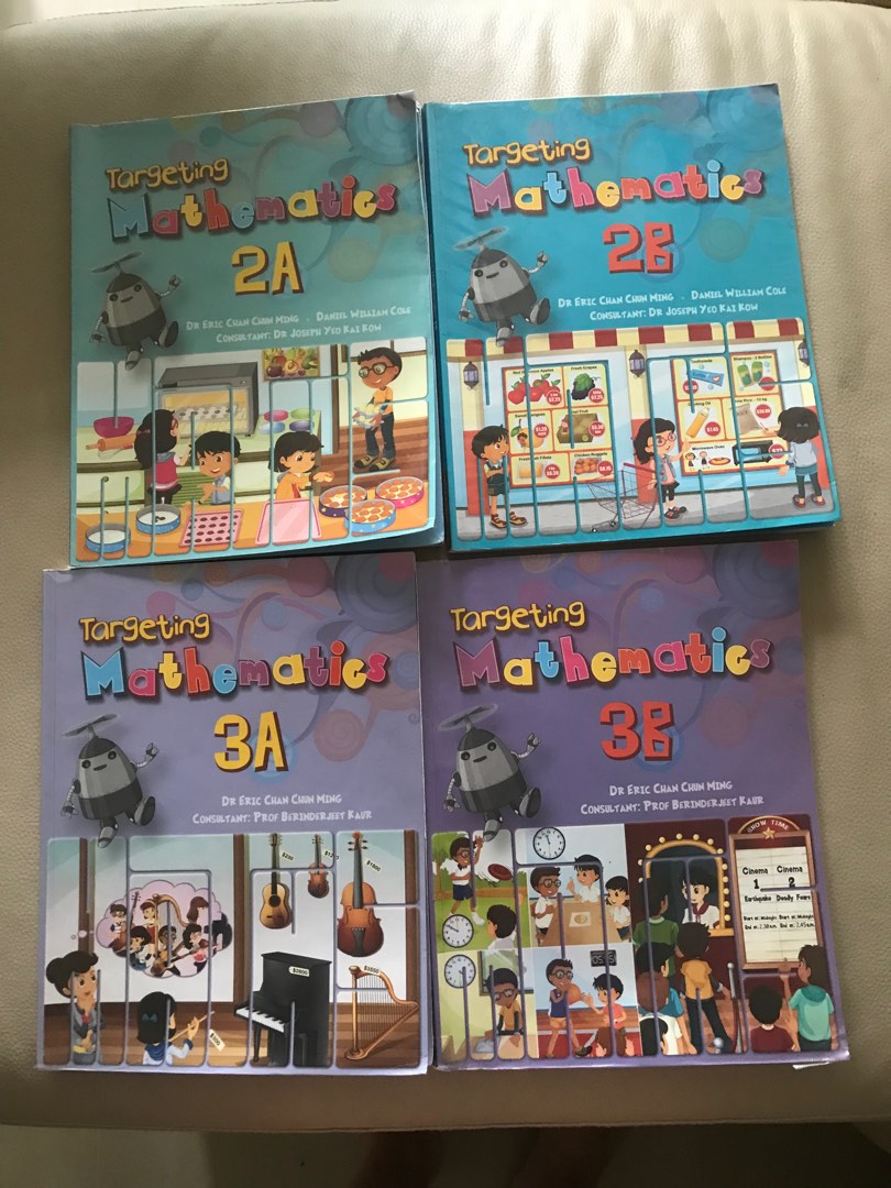 Targeting Mathematics Primary 2 And 3 Hobbies And Toys Books