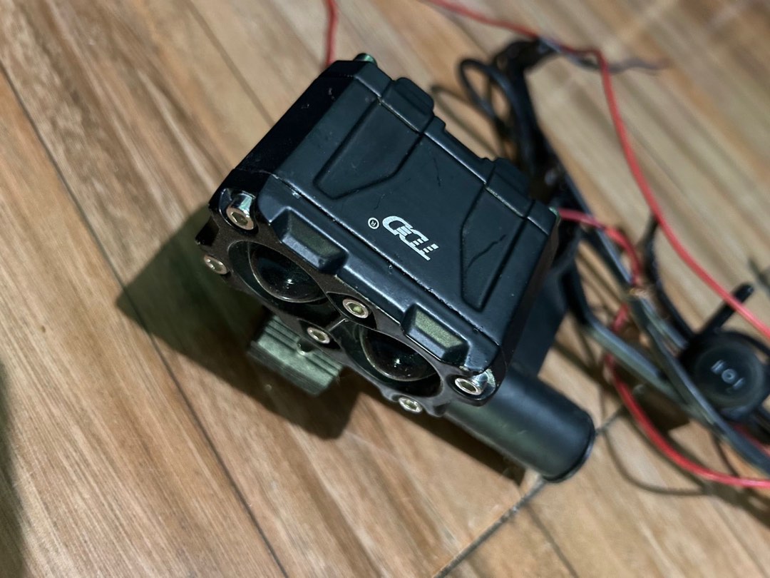 Tdd mini driving light kasama bracket for Honda click, Car Parts ...