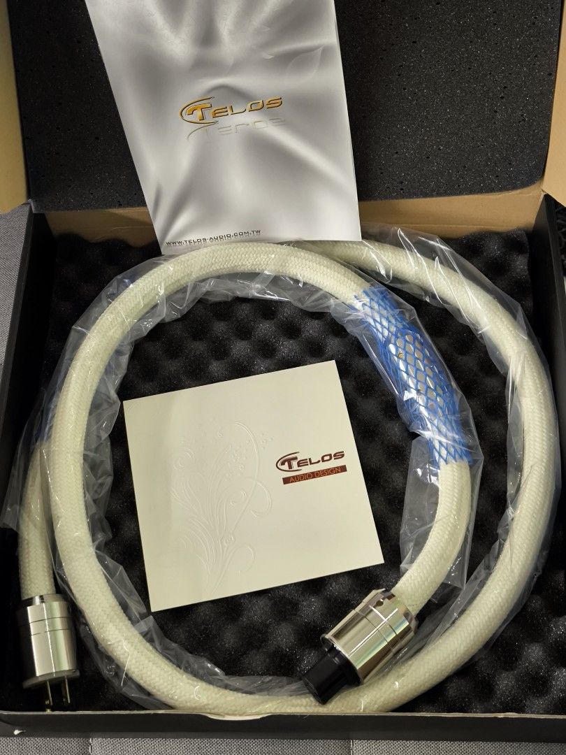 Telos Audio Platinum Power Cord 1.8M, Audio, Other Audio Equipment on ...