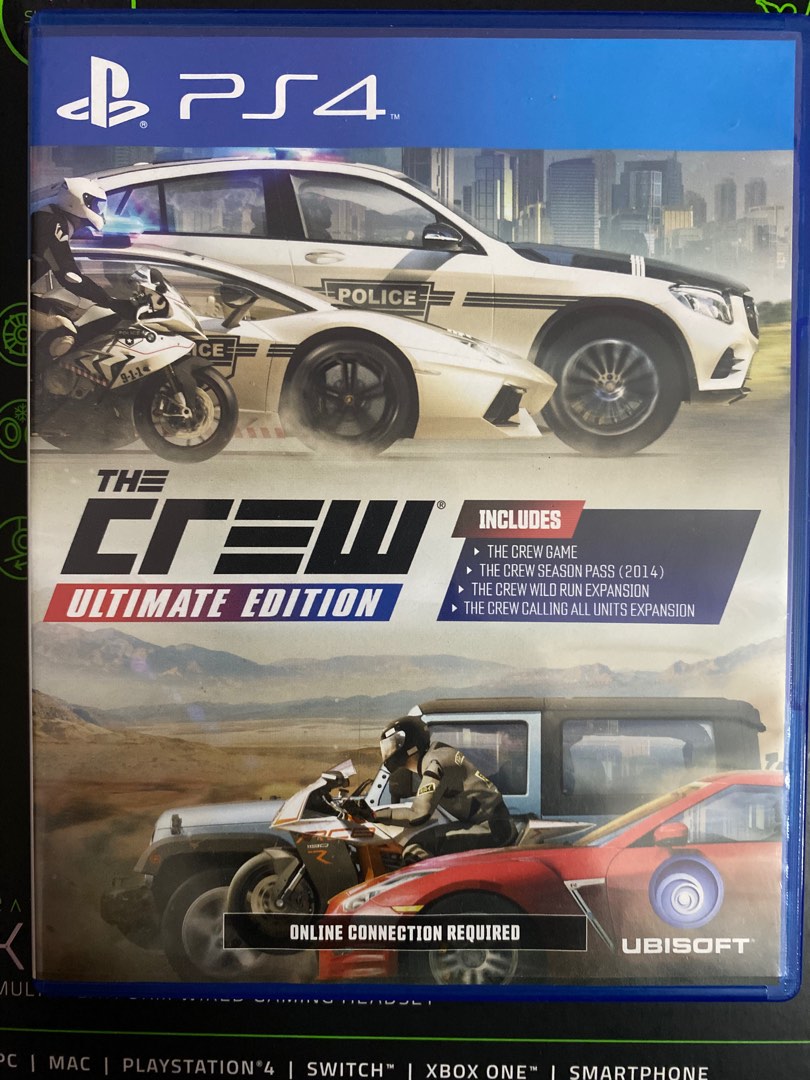 The Crew ultimate edition, Video Gaming, Video Games, PlayStation on Carousell