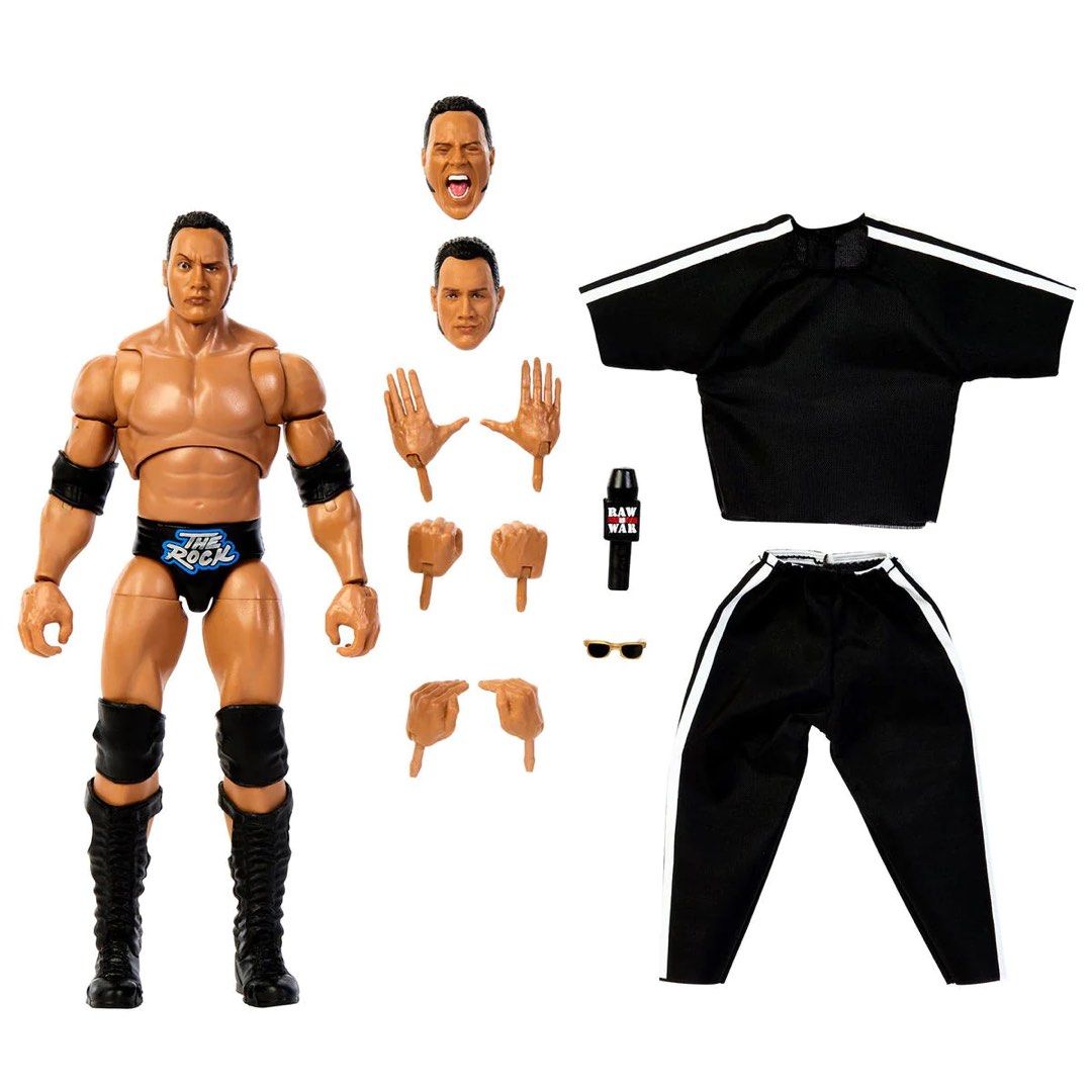 The Rock Ultimate Edition Legends Target Exclusive Mattel Dwayne ...