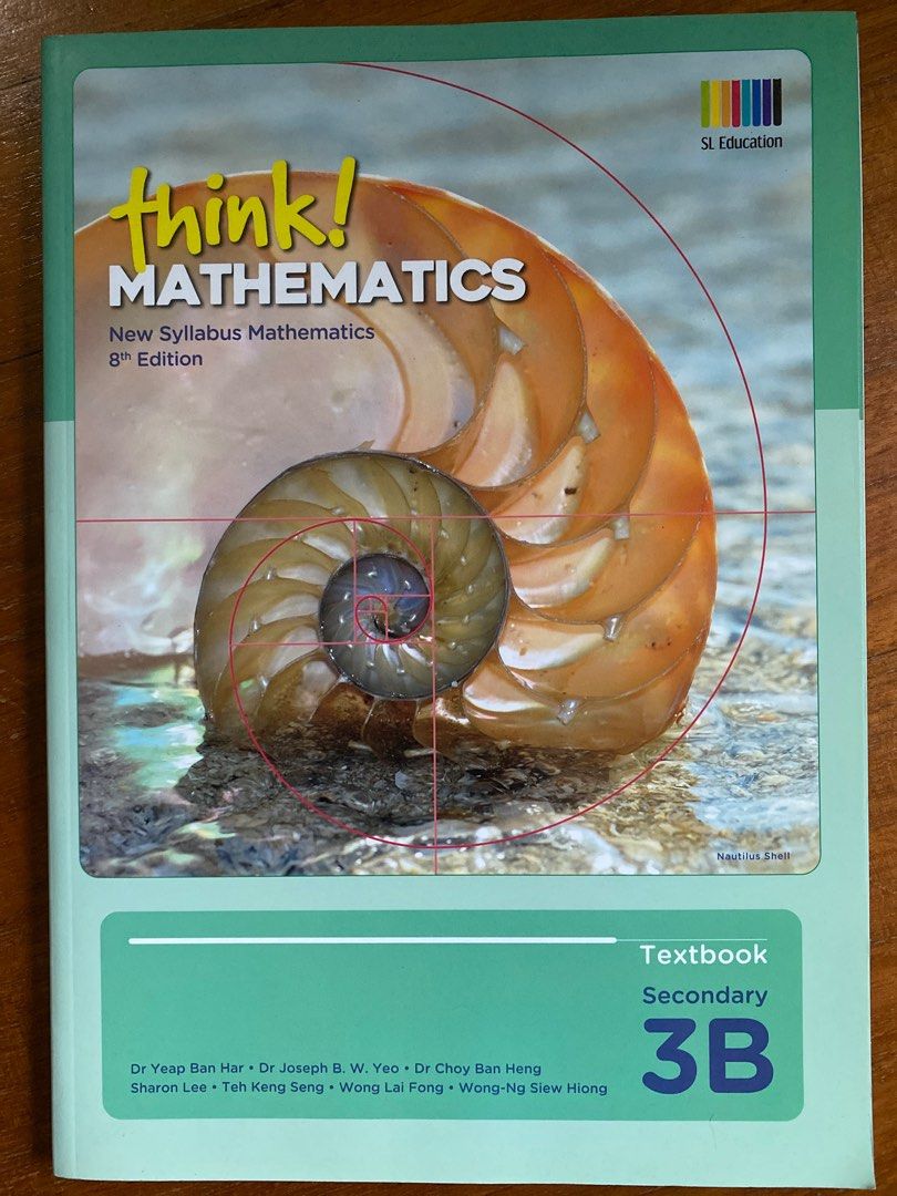 Think! Mathematics 3A & 3B Textbooks, Hobbies & Toys, Books & Magazines ...