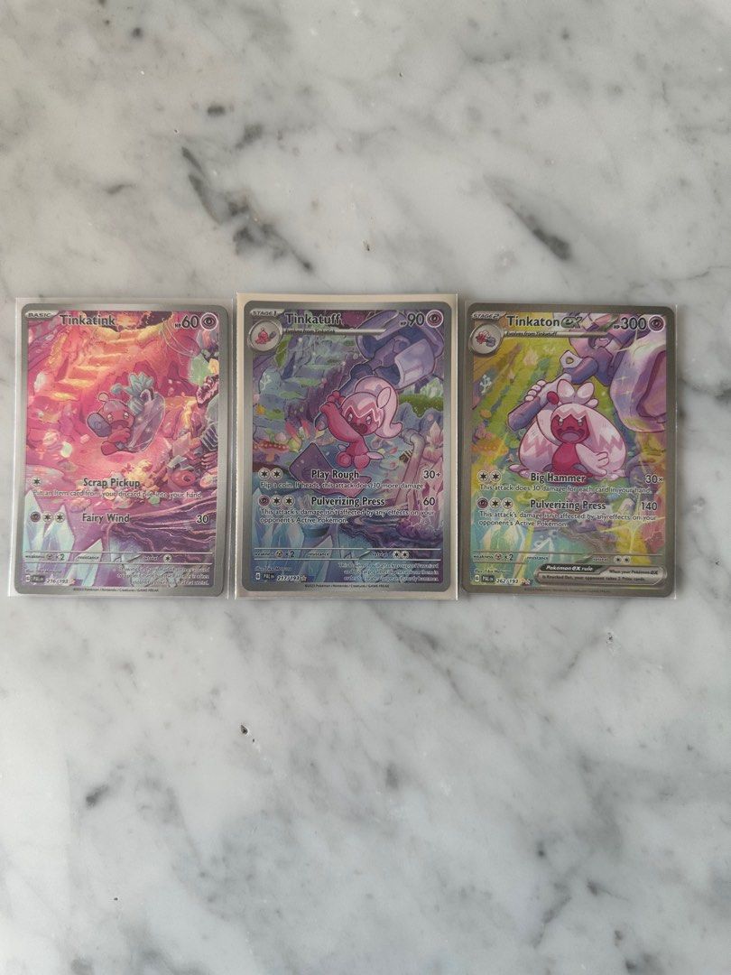 Tinkatink Tinkatuff Tinkaton evolution line, Hobbies & Toys, Toys ...