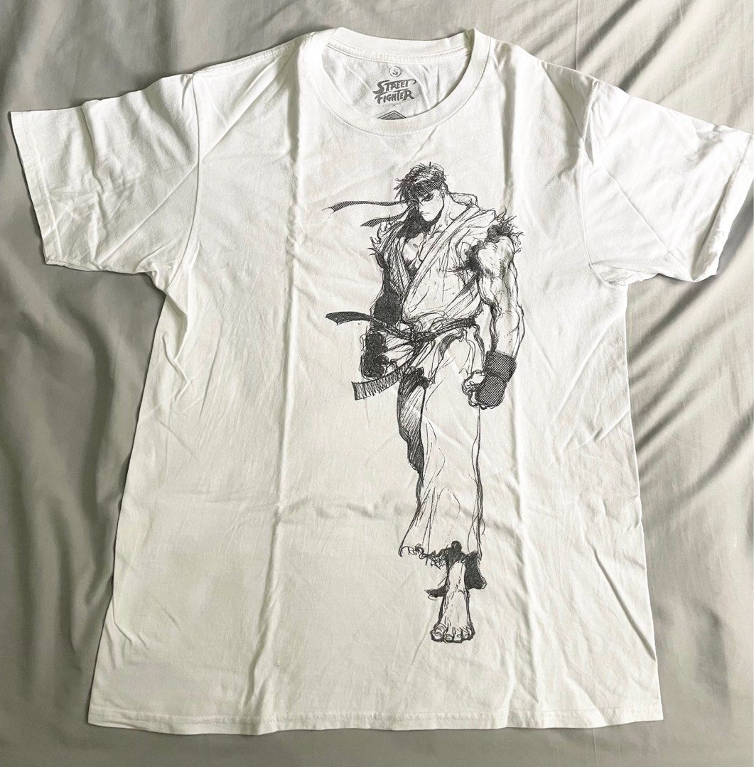 TOPOLOGY White Ryu Shirt, Men's Fashion, Tops & Sets, Tshirts & Polo Shirts on Carousell