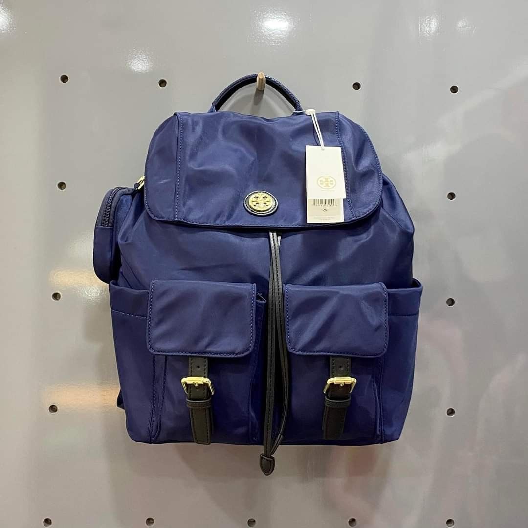 TORY BURCH Virginia Backpack, Women's Fashion, Bags & Wallets ...