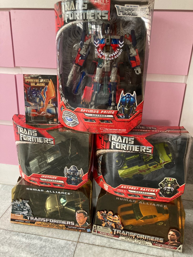 Transformers Movies 1 Characters Combo set/Optimus Prime/Racheal ...