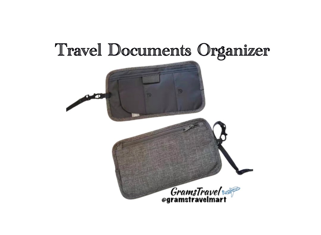 Travel Documents Organizer, Hobbies & Toys, Travel, Travel Essentials ...