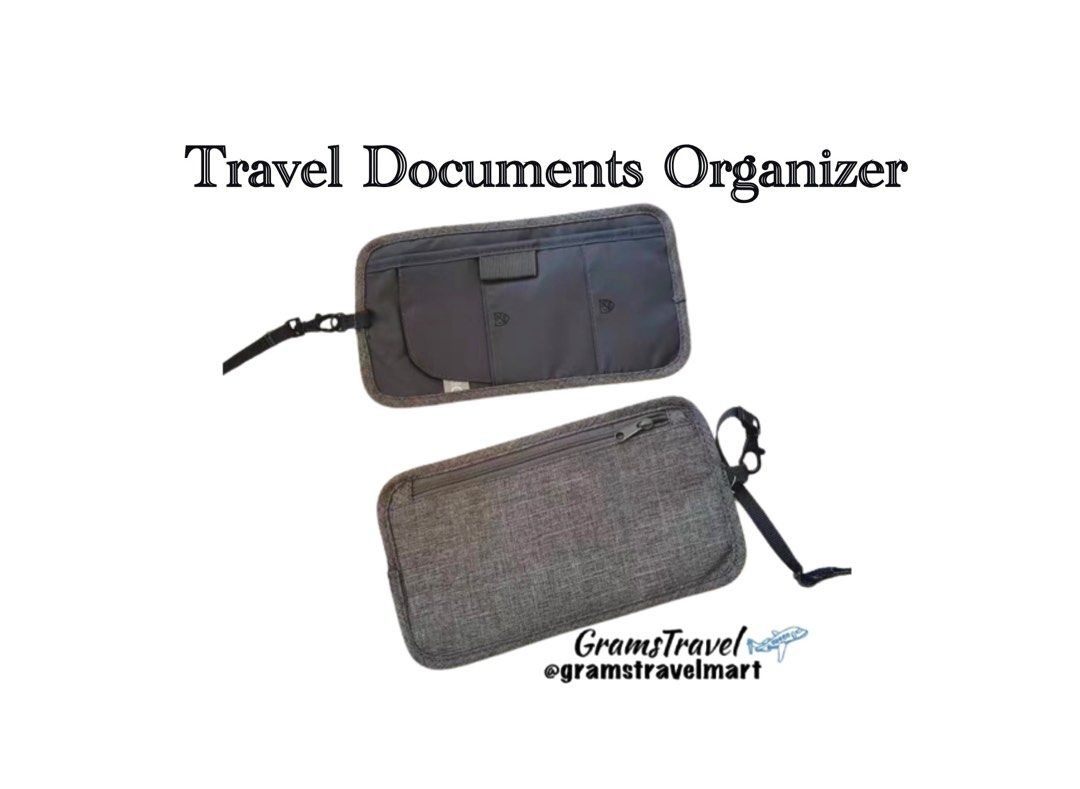 Travel Documents Organizer, Hobbies & Toys, Travel, Travel Essentials ...