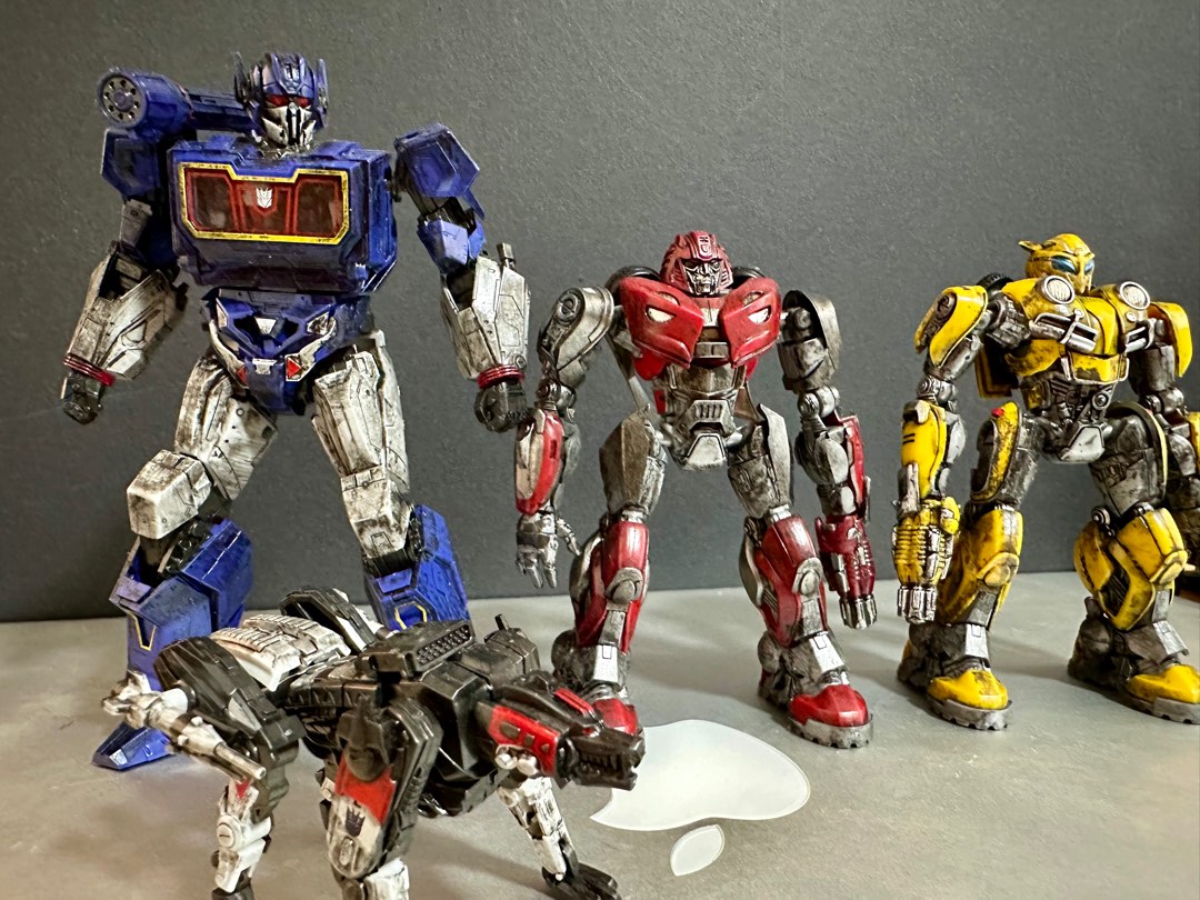 Trumpeter Bumblebee Movie Soundwave Ravage Cliffjumper Bumblebee ...