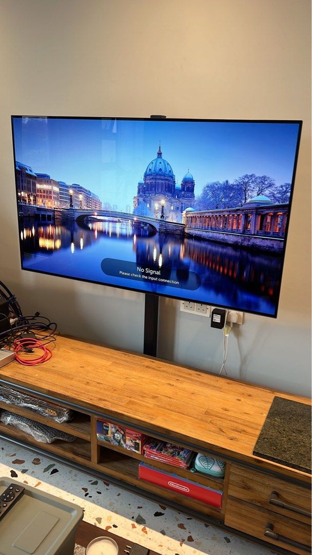 TV stand hide under table bed space saving, TV & Home Appliances, TV ...