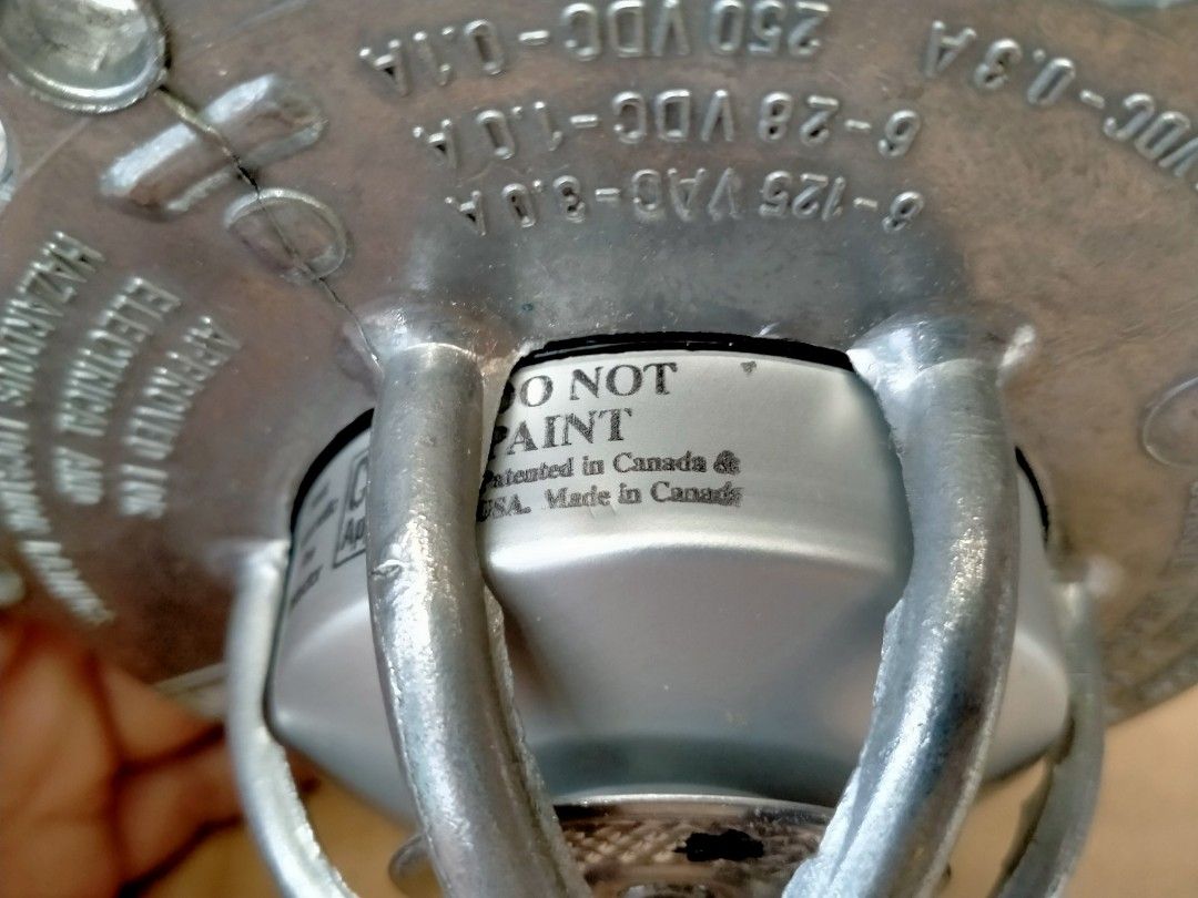 UL listed Explosion Proof Fire Alarm Heat Detector, 135 degrees F fixed ...