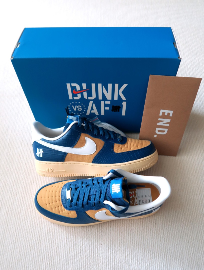 Undefeated x Nike Air Force 1 Low SP “Dunk vs. AF1”, Men's Fashion ...
