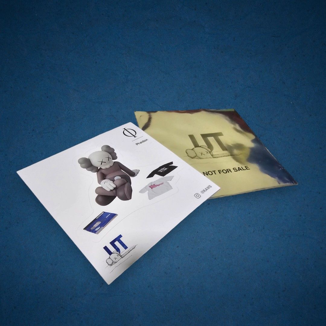 UNIQLO x KAWS Sticker, Everything Else on Carousell