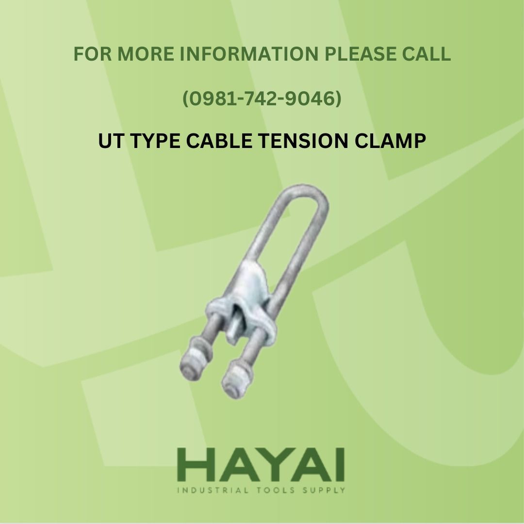 UT Type Cable Tension Clamp, Commercial & Industrial, Construction Tools & Equipment on Carousell