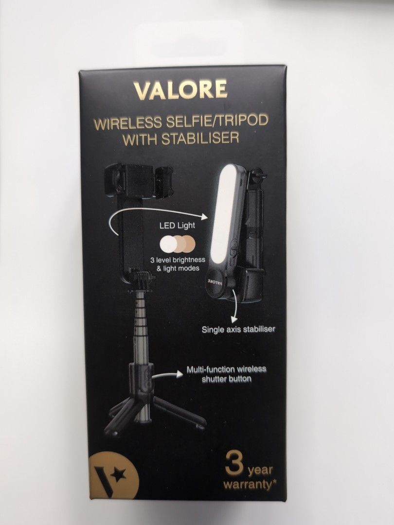 Valore Wireless Selfie/Tripod with Stabiliser, Mobile Phones & Gadgets ...