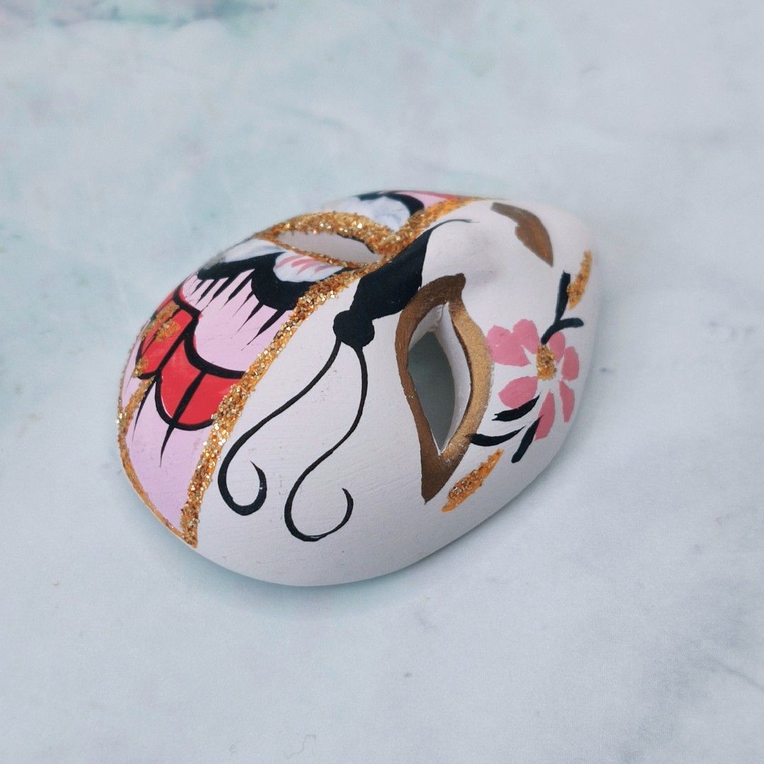 Venetian mask magnet small, Hobbies & Toys, Memorabilia & Collectibles ...
