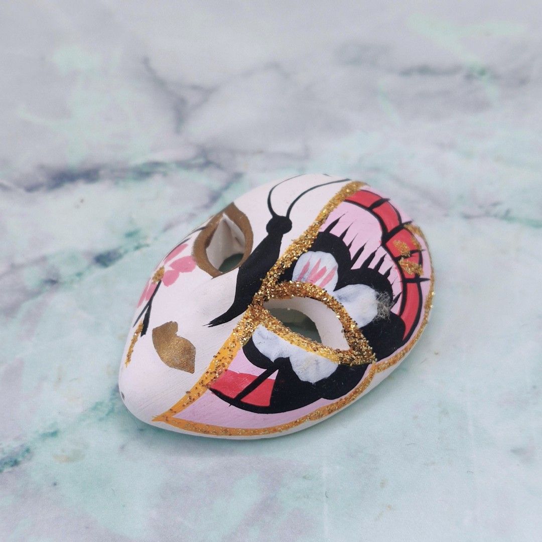 Venetian mask magnet small, Hobbies & Toys, Memorabilia & Collectibles ...