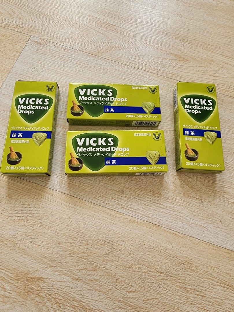Vicks Medicated Drops, Health & Nutrition, Health Supplements, Health ...