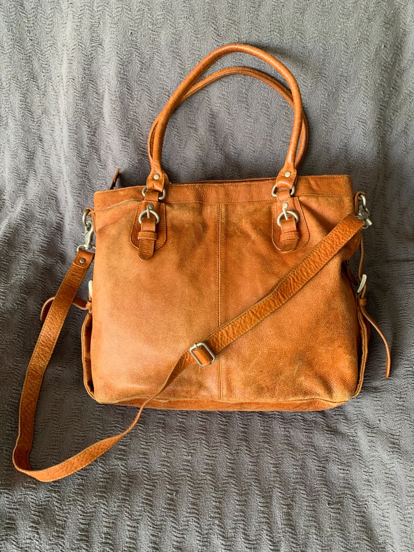 Vinatge-looking The Tannery Manila bag, Women's Fashion, Bags & Wallets ...